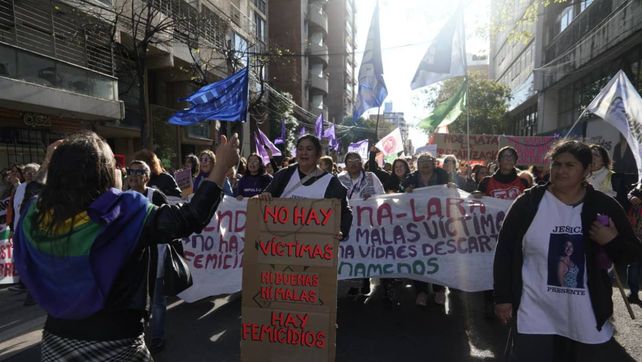La marcha federal por el triple femicidio narco de Florencio Varela tuvo eco en Rosario