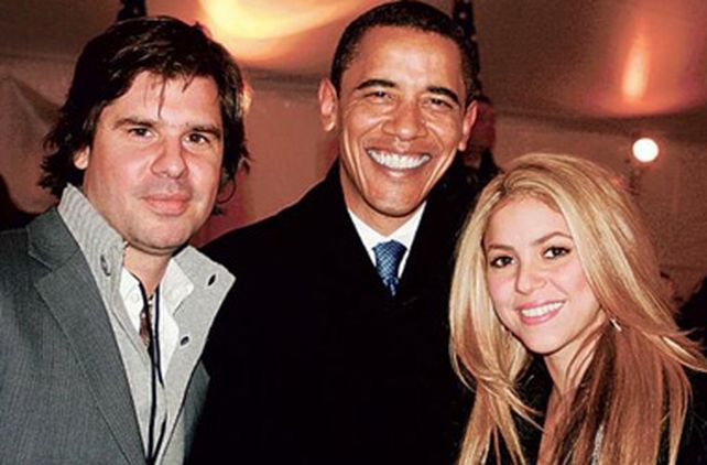 Barack Obama recibió a Shakira y a Antonito en la Casa Blanca