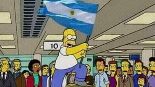 Recopilan los momentos argentinos de la serie Los Simpson