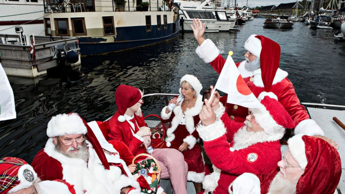 Un singular Congreso Mundial reunió a cientos de Papá Noel que compiten ...