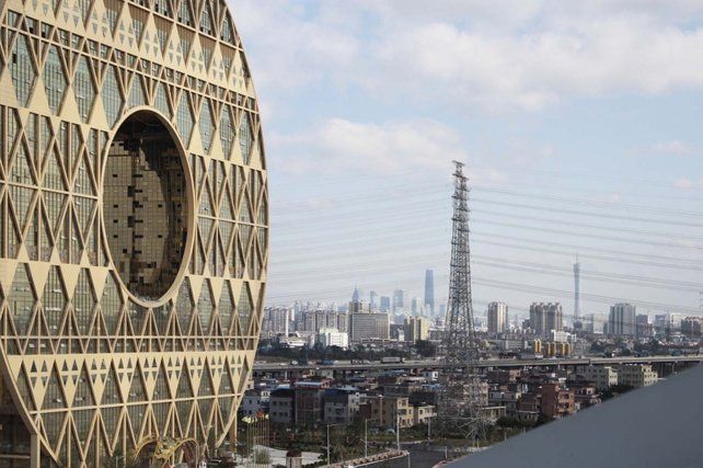 El edificio circular más alto del mundo está en China