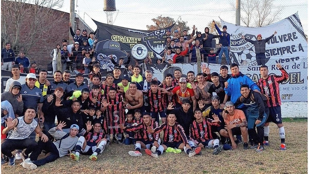 Deportivo Santa Rosa dio la sorpresa en el Apertura de Primera B