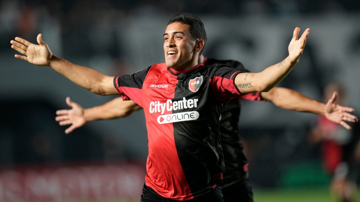 Marcos Portillo, el de los goles importantes de Newells