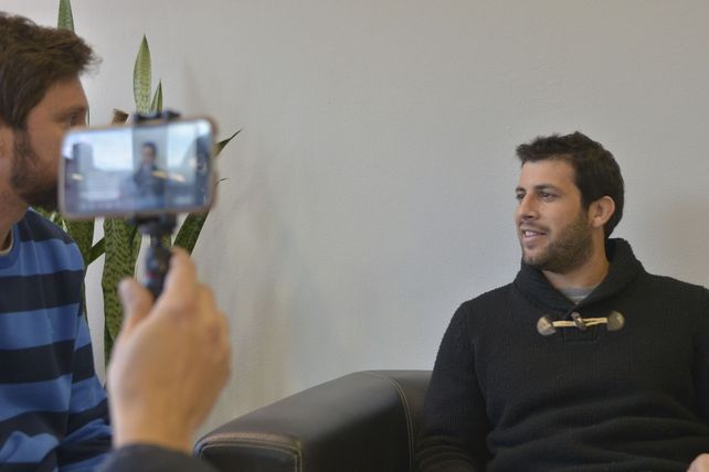 Facundo Ferrer, capitán del CAE, habló del gran clásico
