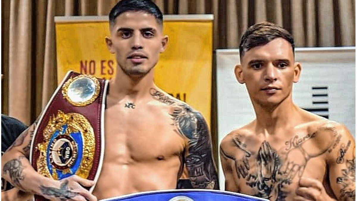 Marcos Martínez y Carlos Alanis se pesaron en Rosario