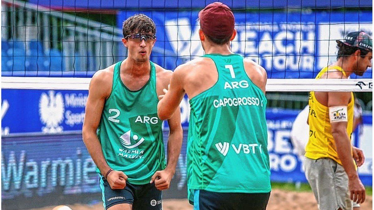 Los argentinos Capogrosso, con un cuarto puesto en Polonia