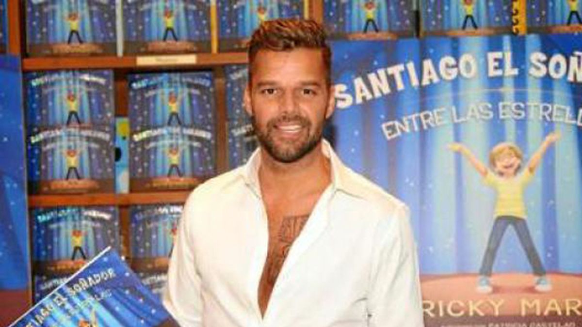 Ricky Martin vive el éxito de su libro infantil