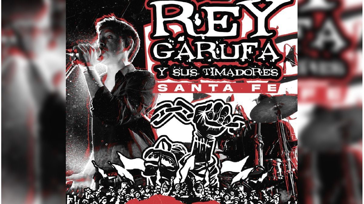 Rey Garufa, el mejor tributo Redondo del momento, llega a Santa Fe