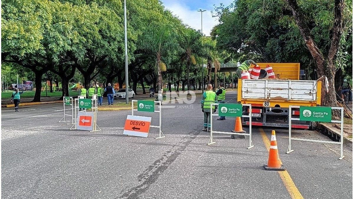 Costanera oeste: comenzó la construcción de las sendas manda peatón ...