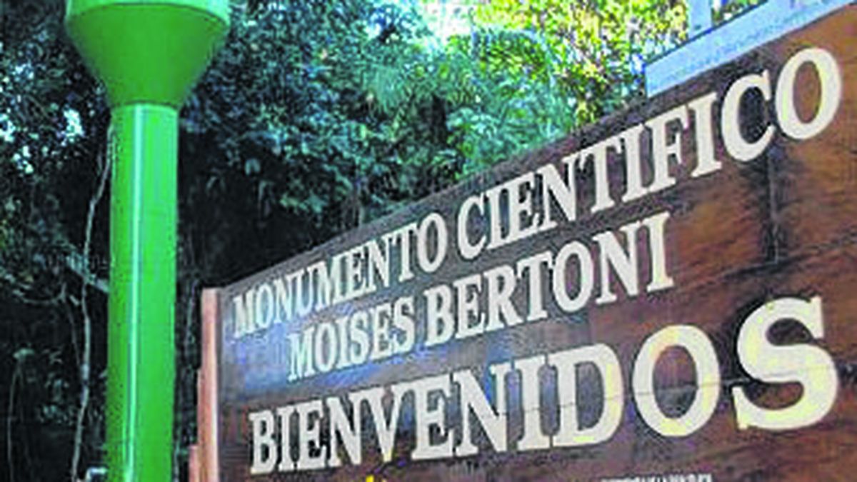 Monumento al científico Moisés Bertoni