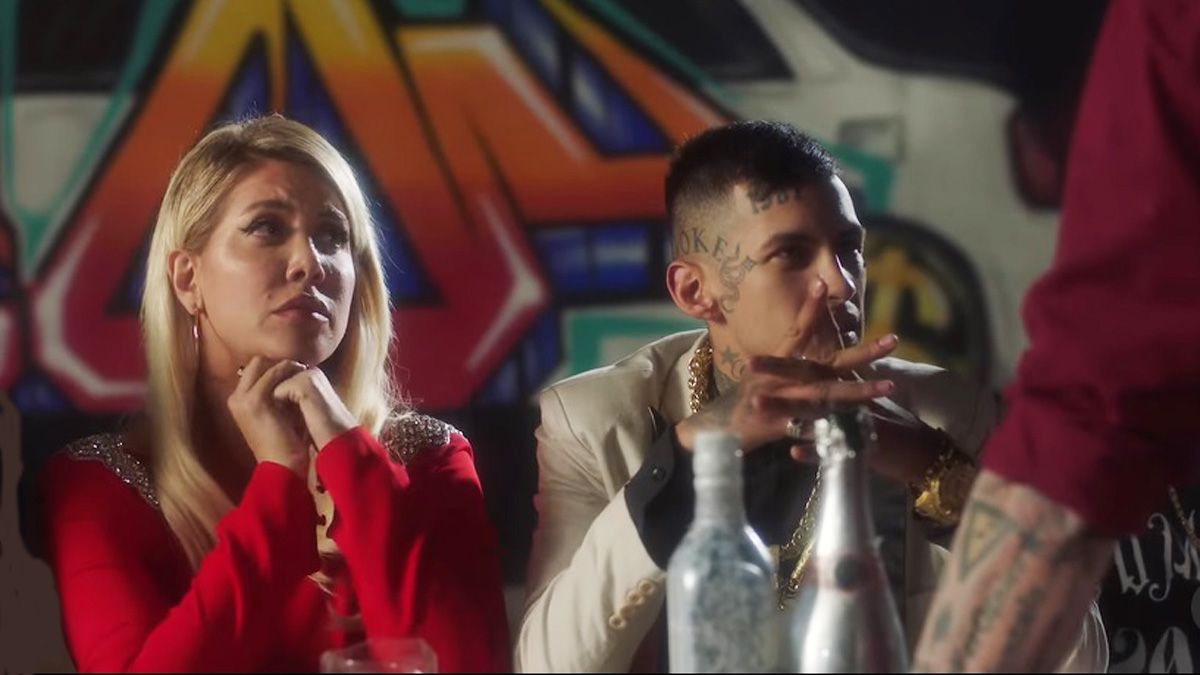 Wanda Nara en el nuevo clip de L-Gante que se lanza el lunes