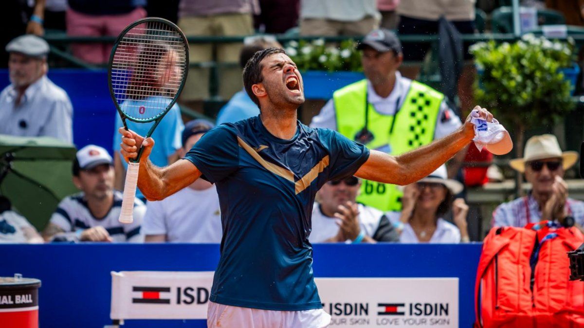 Facundo Díaz Acosta es el primer semifinalista del Argentina Open