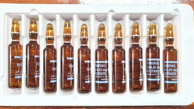 Fentanilo: hallaron 500 ampollas en encomienda en Misiones