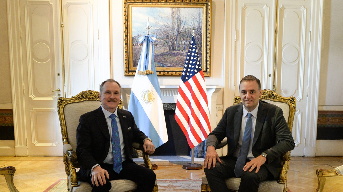 Peter Lamelas volvió por segunda vez en la semana a la Casa Rosada