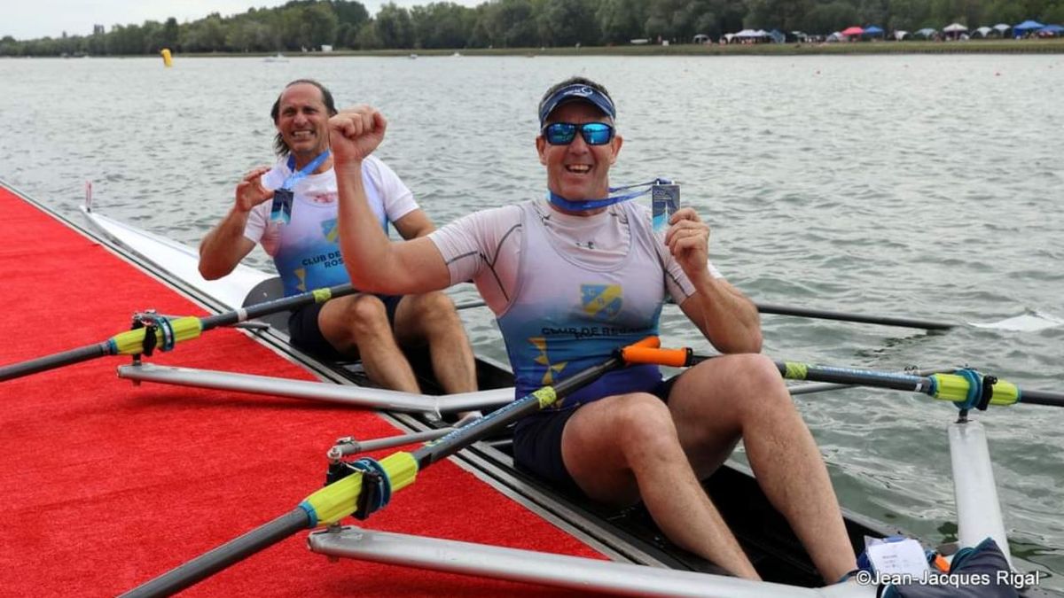 Remo: dos maestros de Regatas revalidaron el título mundial