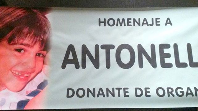 Homenaje a Antonella Trivisonno por el Día de la Persona Donante de Órganos