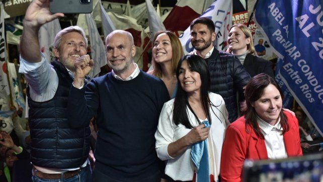 Rogelio Frigerio cerró en Paraná con Larreta y Vidal