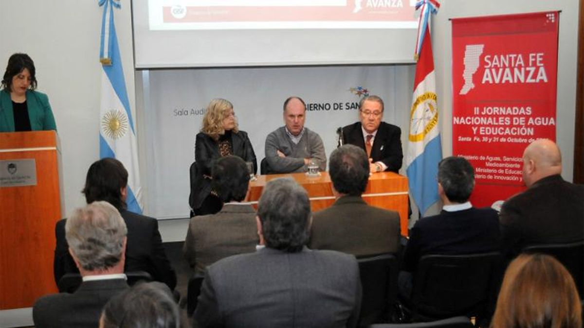 Se lanzaron las II Jornadas Nacionales de Agua y Educación de la Provincia