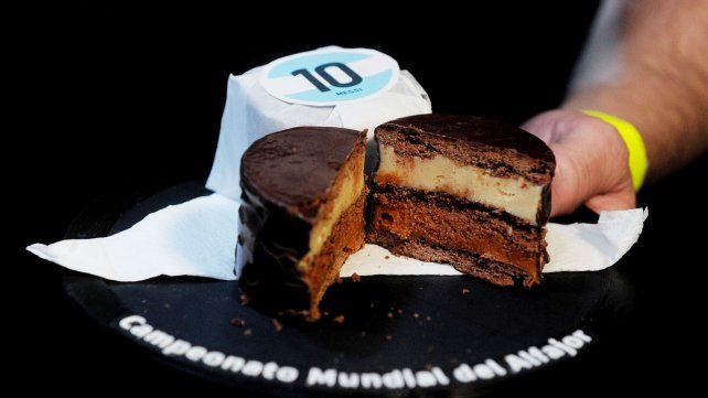 Alfajor triple con dulce de leche, el mejor del mundo