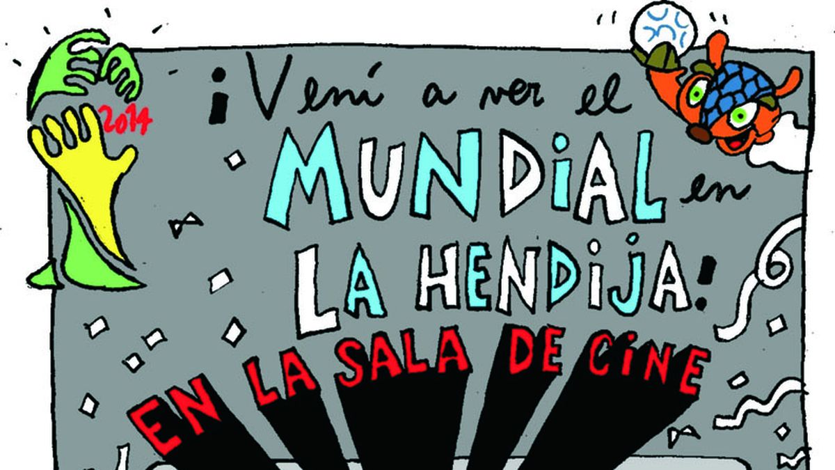 La Hendija invita a ver el Mundial en pantalla gigante