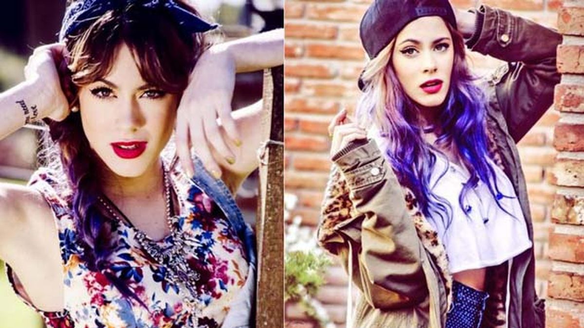 Violetta sorprendió con un extravagante cambio de look