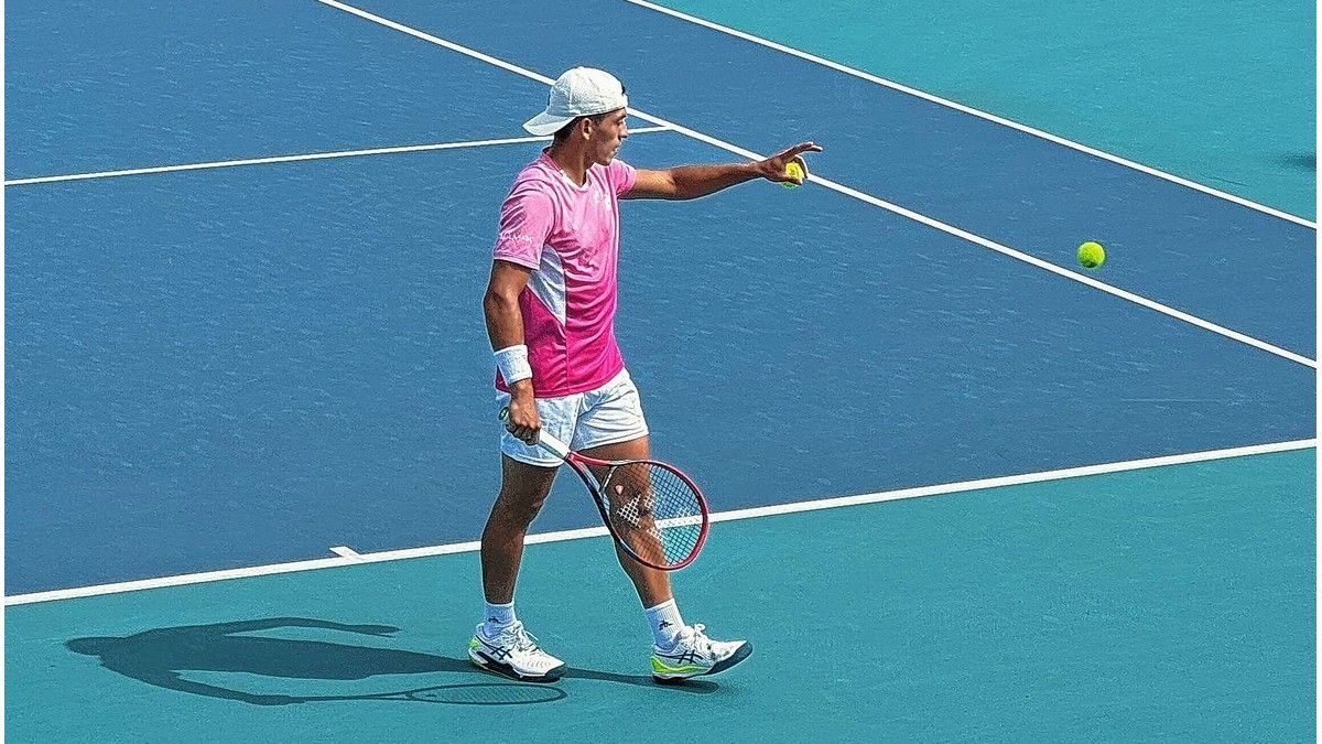 Debut y despedida para Báez en el Masters 1000 de Miami