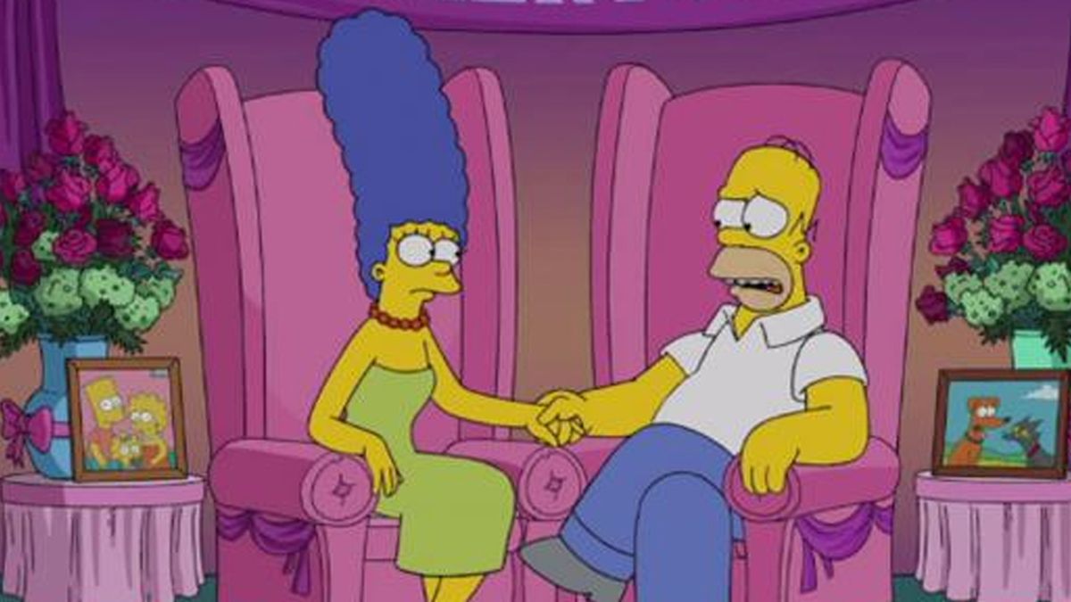 La divertida respuesta de Homero y Marge Simpson a los medios tras su ...