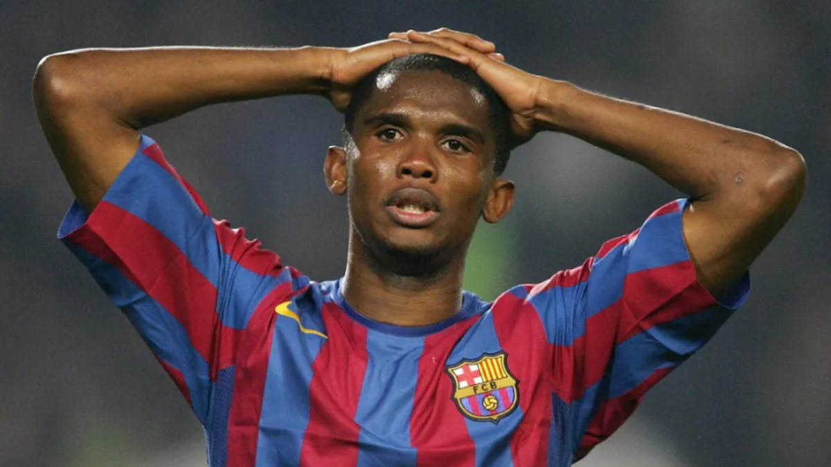 Samuel Etoo fue condenado en España a 22 meses de prisión