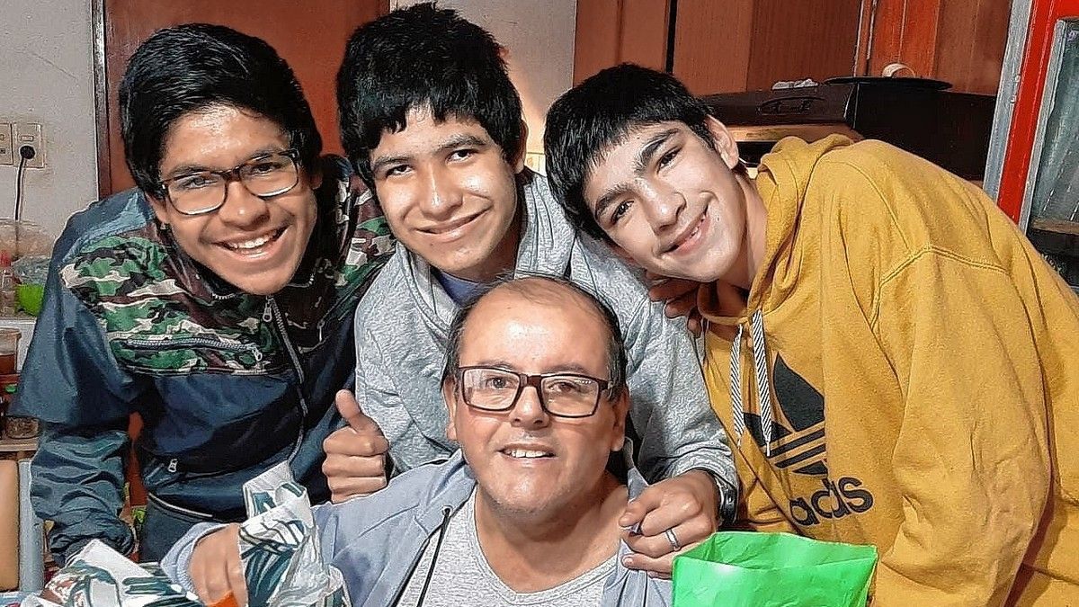 Daniel, el papá que abrió su corazón para formar una familia