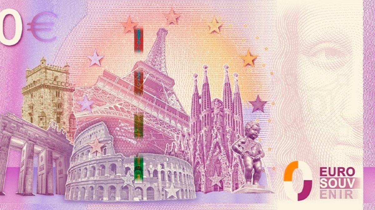 Comenzó a circular en Europa el billete de 0 euros: para qué sirve y ...