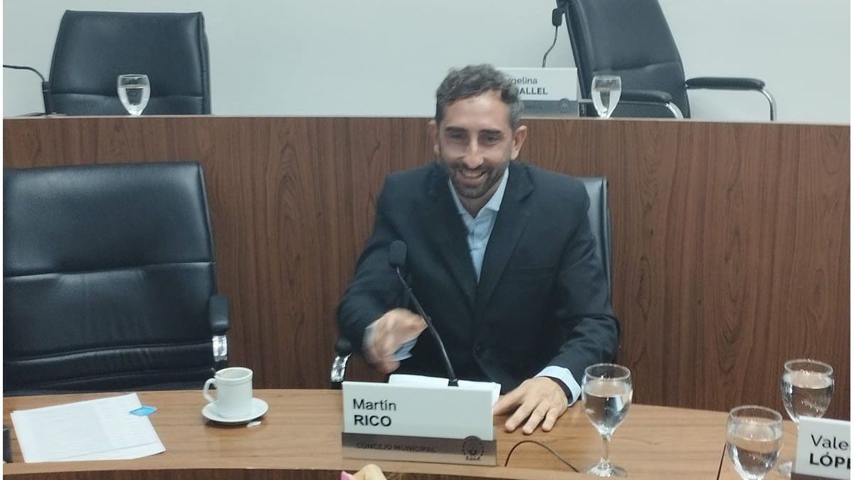 Quién es Martín Rico, el concejal que asumió su banca hace una semana ... Quién es Martín Rico, el concejal que asumió su banca hace una semana ...