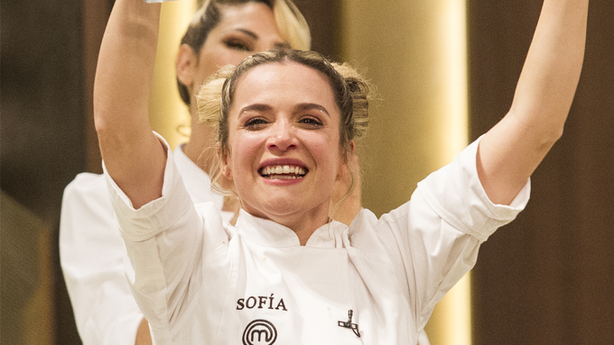 Sofía Pachano se consagró campeona de MasterChef Celebrity, la revancha