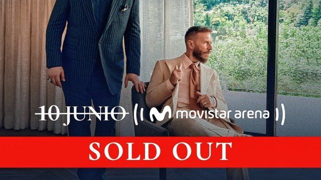 Sin Bandera se presentará en Movistar Arena