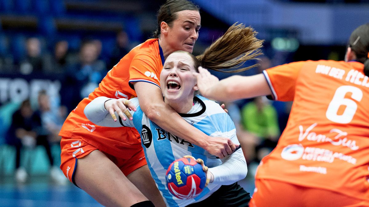 Mundial de Handball: Países Bajos venció a Argentina