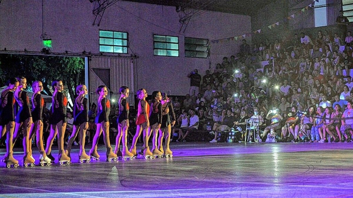 El club Patronato tuvo un gran show de Patín Artístico