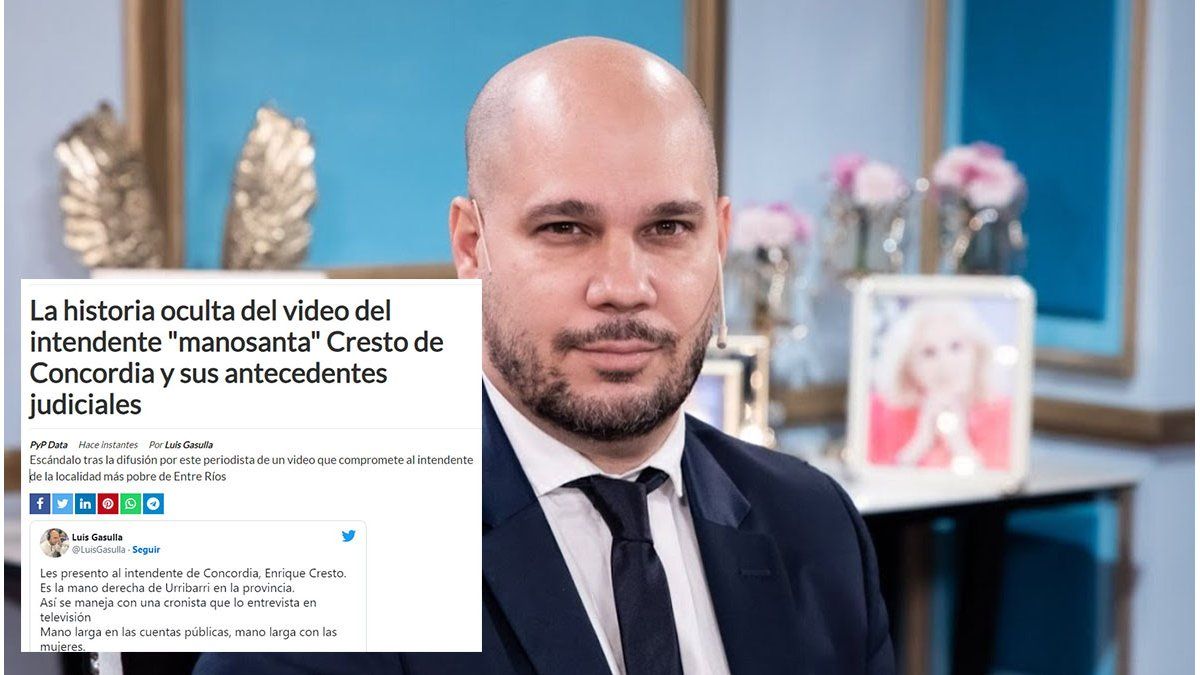 La respuesta del periodista que viralizó el video de Cresto
