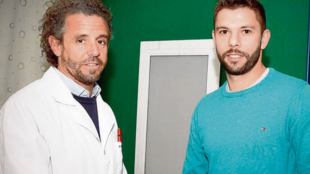 Grimi llega hoy y entrena mañana