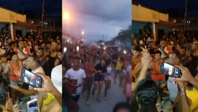Manifestaciones en el interior de Cuba por la escasez de comida