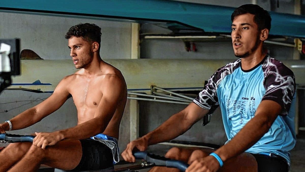 Remeros de Rowing en la Selección Nacional