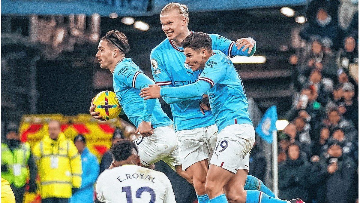 Julián Álvarez marcó en el triunfo de Manchester City