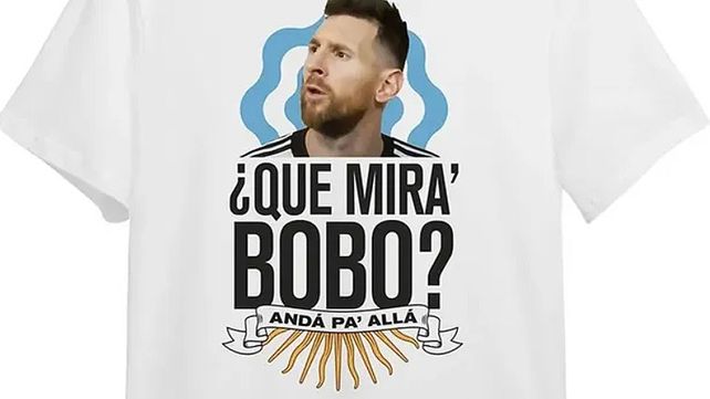 Lionel Messi y Qué mirás Bobo en los más variados idiomas