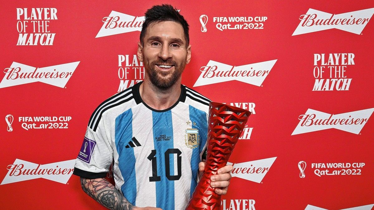 Messi igualó a Maradona con más presencias en Mundiales