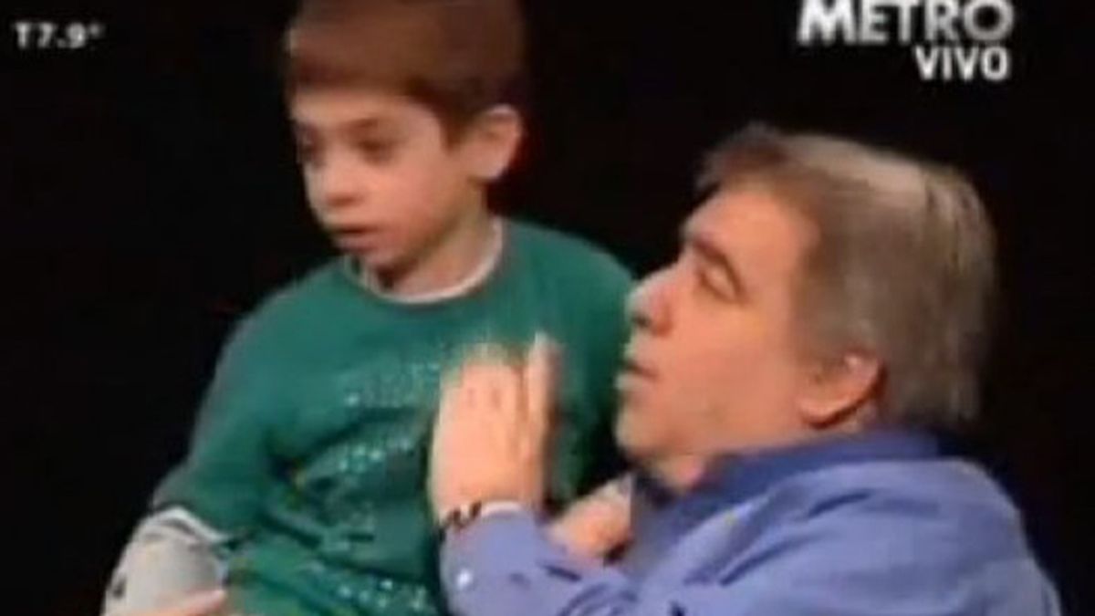 Polémica por el video del hijo de Pierri en un programa de cable