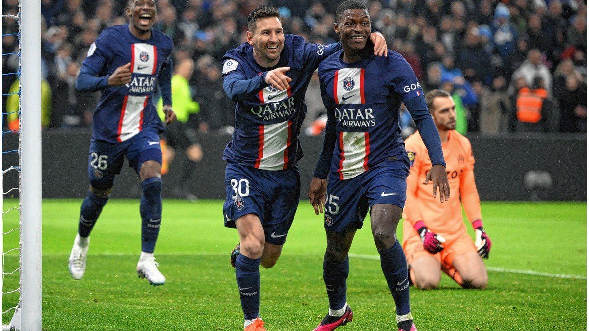 Messi brilló en el triunfo de PSG ante Marsella