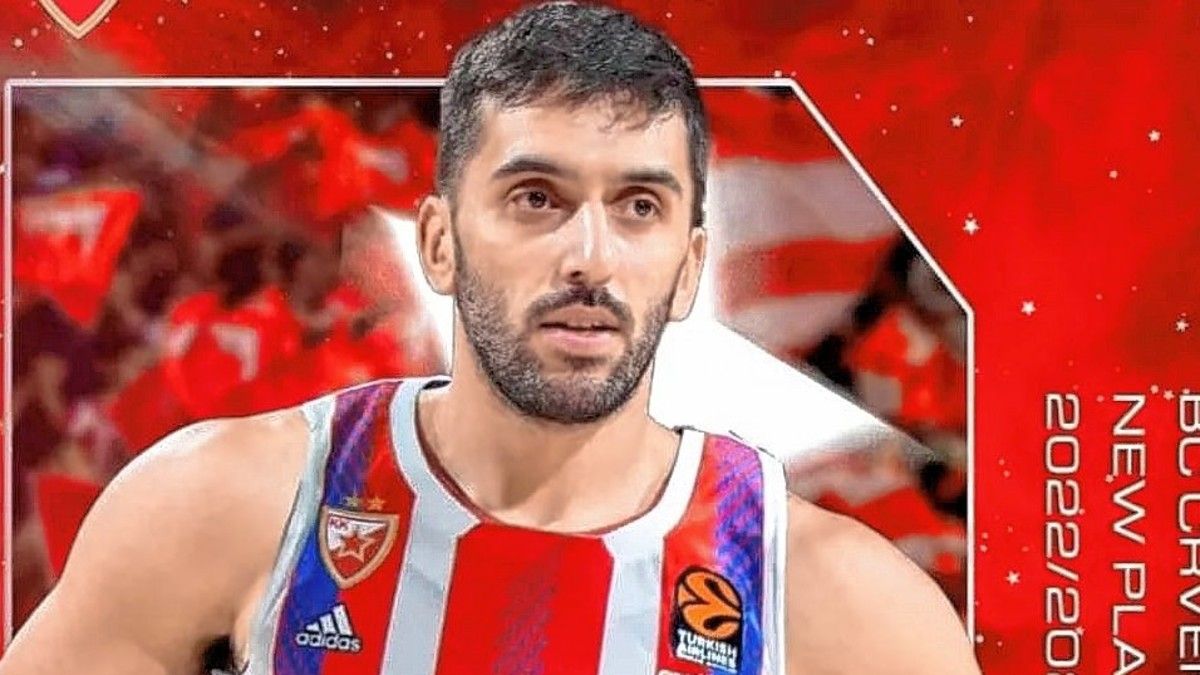 Facundo Campazzo fue presentado en Estrella Roja de Serbia