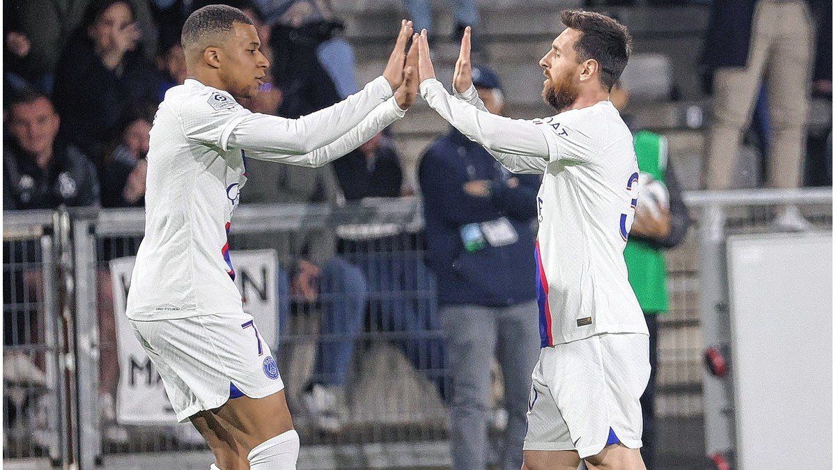 Messi aportó una asistencia para el triunfo del líder PSG
