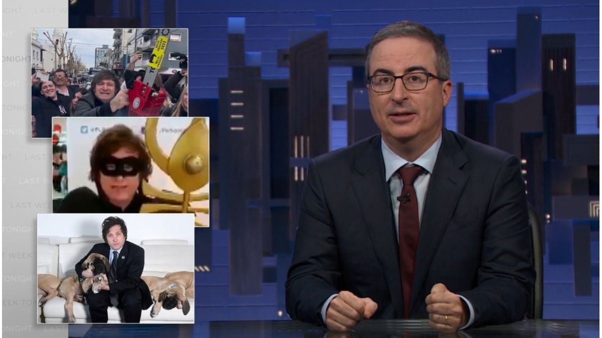 Javier Milei fue tema de monólogo en la tv estadounidense