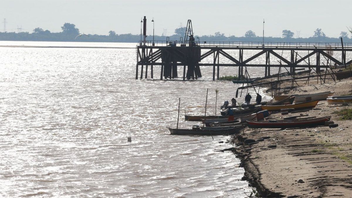 El río Paraná en su más alto nivel de los últimos dos meses