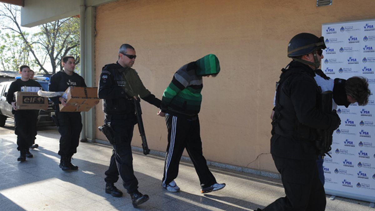 Procesan a nueve miembros de la banda narco de Nacho