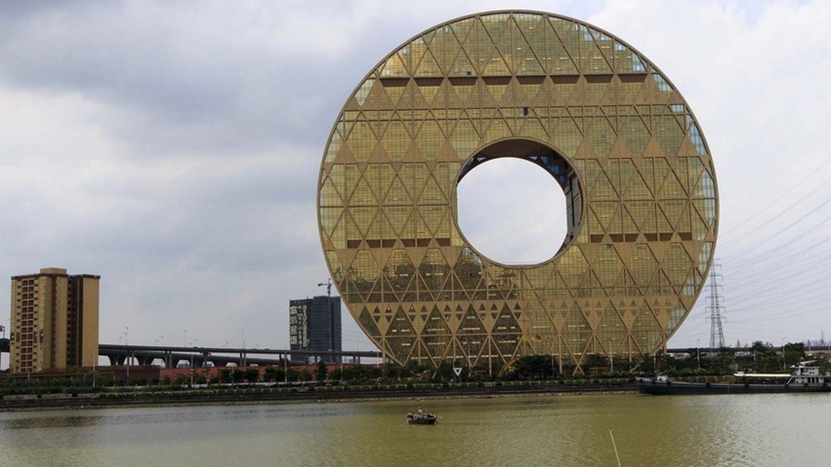 El edificio circular más alto del mundo está en China